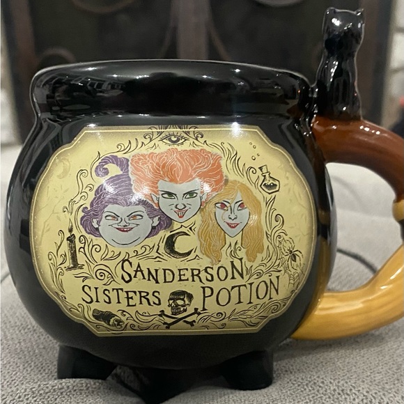 Disney | Dining | Disney Hocus Pocus Potions Cauldron Mug Broom Handle ...
